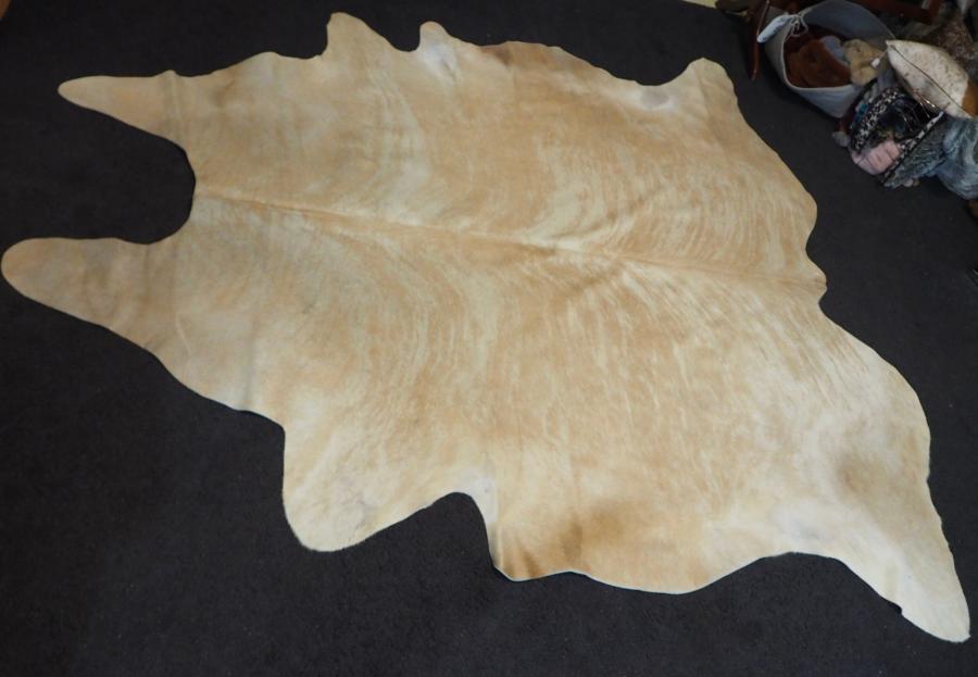 A Beautiful and Unusual Ginger Hide and Cream Hide - A Soft Coat ...