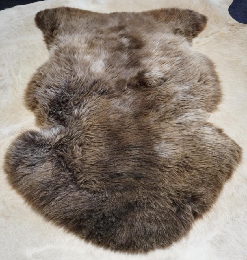 Soft Shades of Brown - A Beautiful Rare Breed Sheepskin Rug
