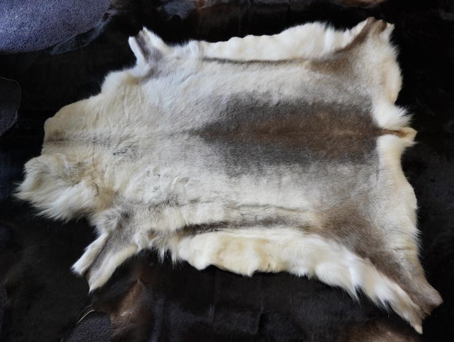 A Wonderful Thick & Soft Traditionally Farmed Reindeer Hide