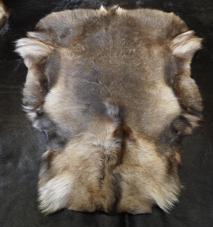 Subtle Dark Tones - A Beautiful Premium Reindeer Hide - From Finland ...